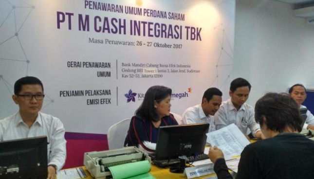 Gelar PUPS, M Cash Tawarkan Saham Hingga Rp 1.450/Lembar… Gelar PUPS, M Cash Tawarkan Saham Hingga Rp 1.450/Lembar…