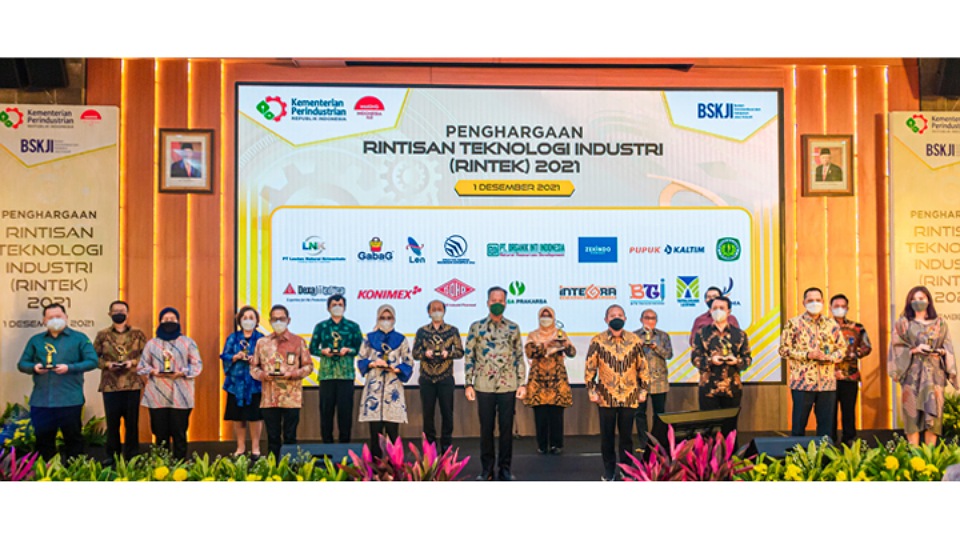 Penghargaan RINTEK 2021 - Industry.co.id