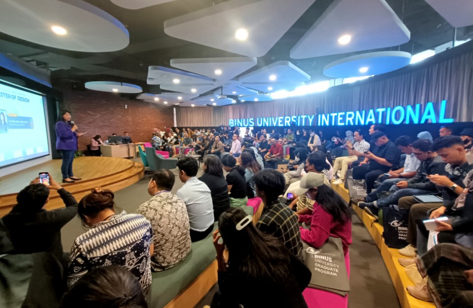 Luncurkan Program Magister Desain, Binus Graduate…